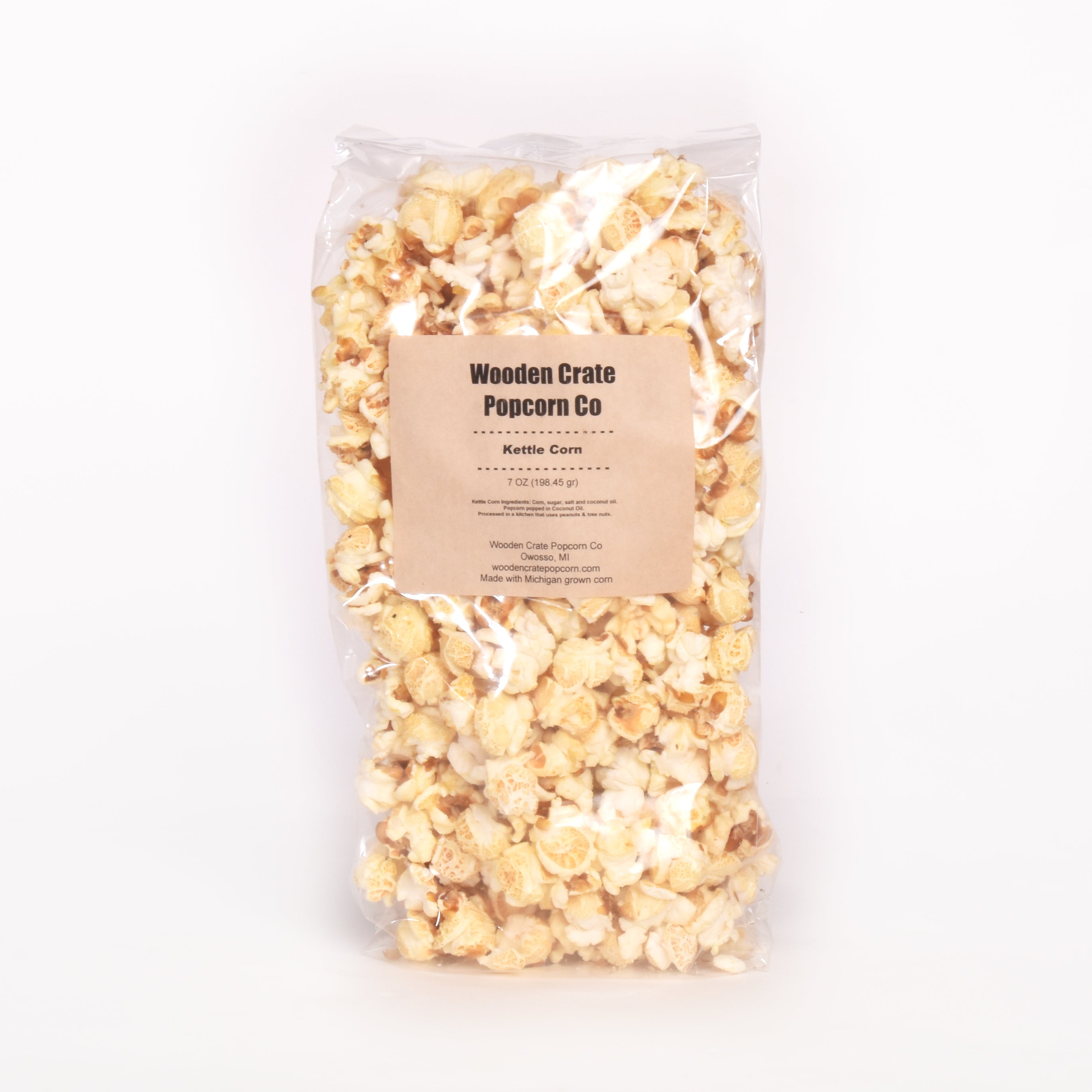 Kettle Corn Popcorn – Wooden Crate Popcorn Company